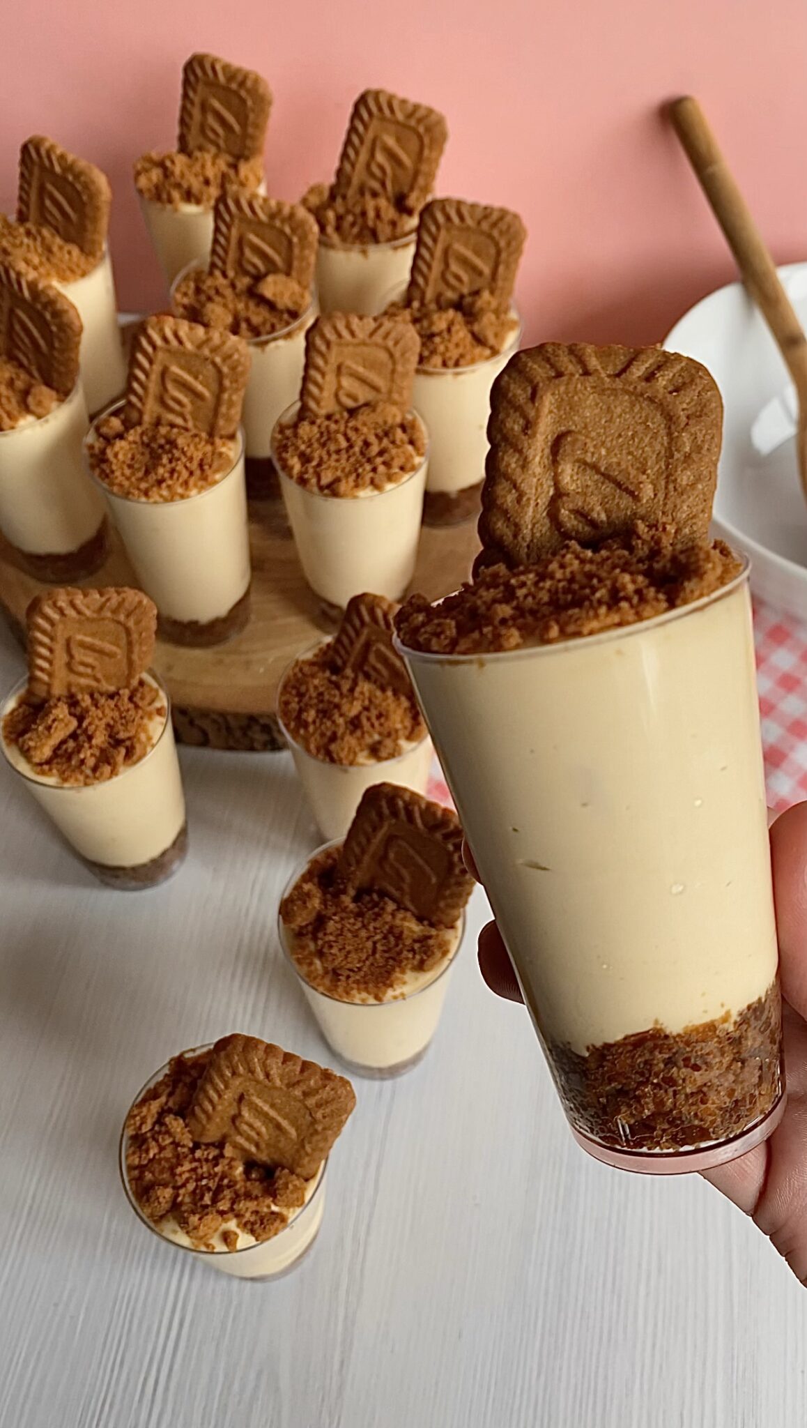 Biscoff Cheesecake Dessert Cups - Sab's Bakes