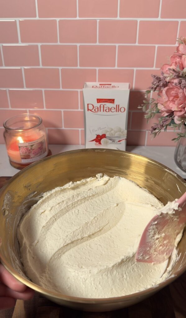 Raffaello Cheesecake Cups - Sab's Bakes